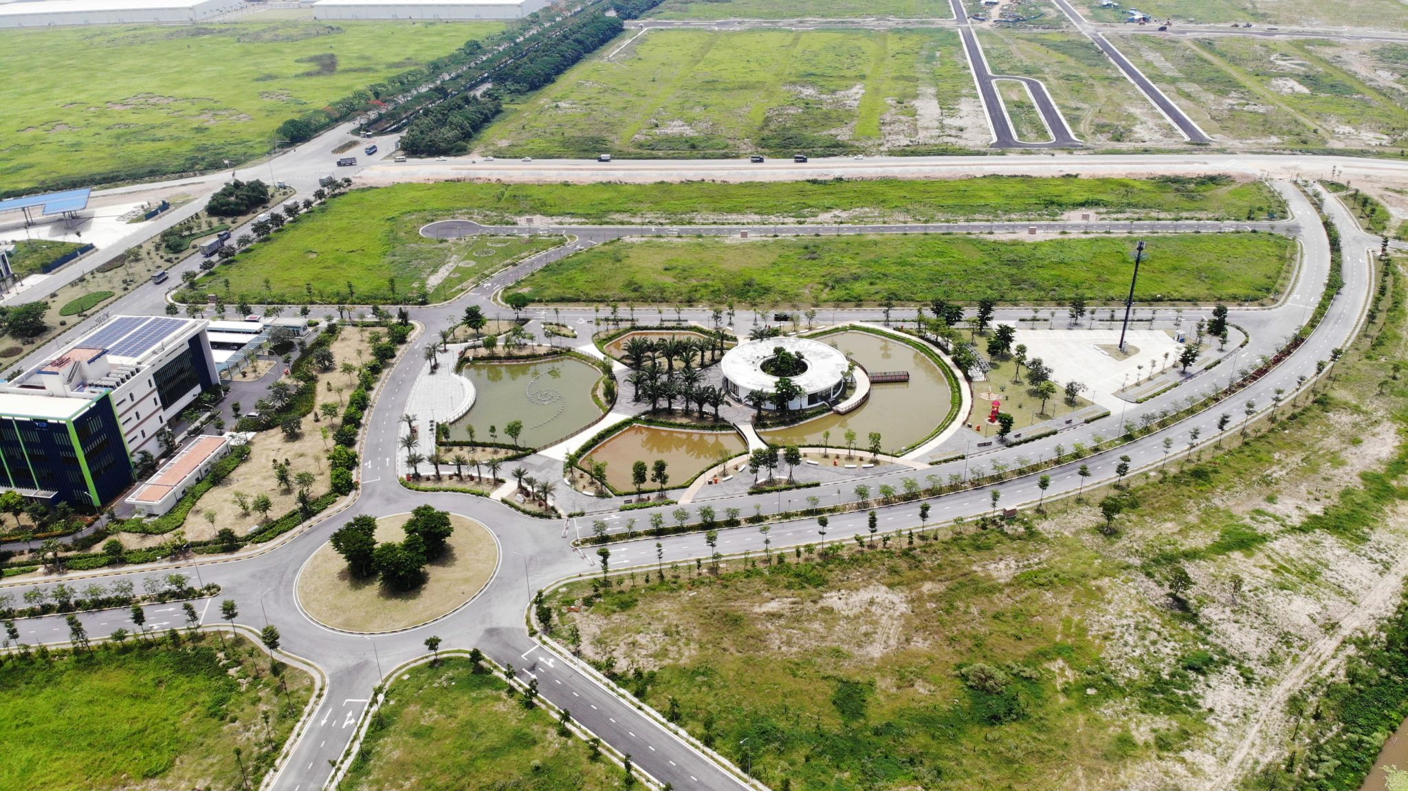 O2 Park - Thiết kế cảnh quan công viên trung tâm KCN VSIP Bắc Ninh